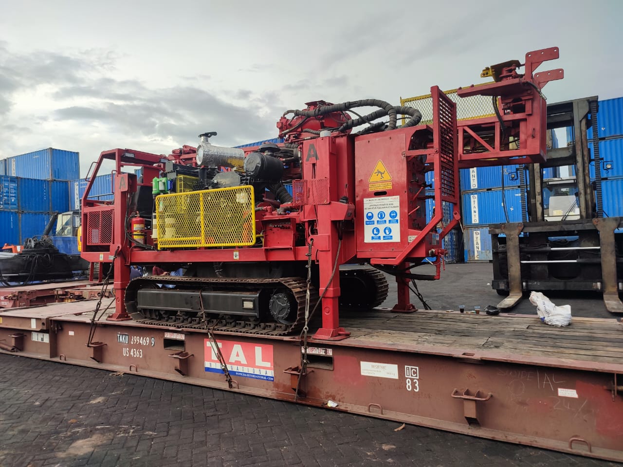 The Rig DE710 Gosowong – Platinum Jaya Logistic