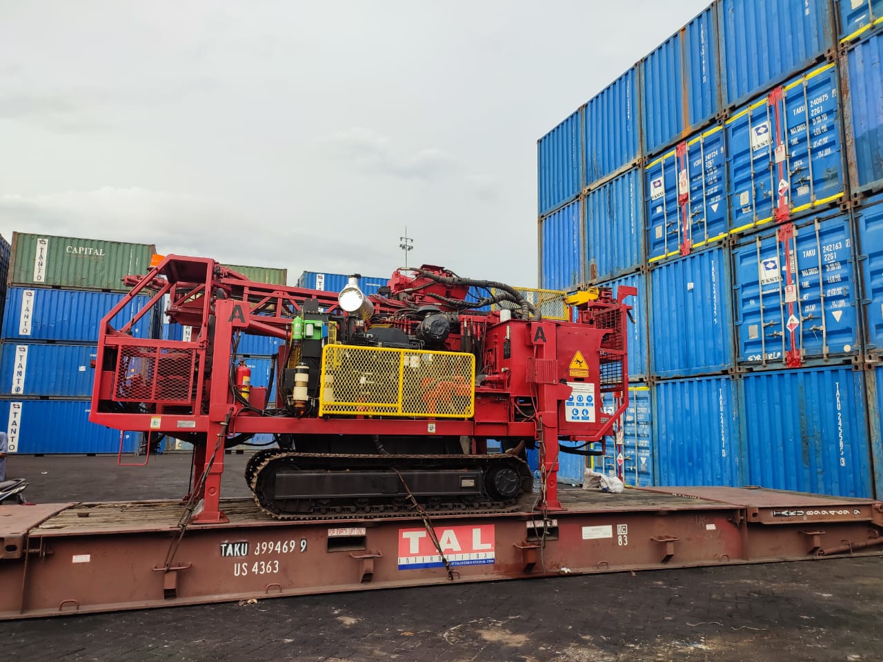 The Rig DE710 Gosowong – Platinum Jaya Logistic